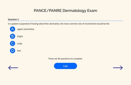 Dermatology PANCE and PANRE Blueprint PEARLS - Smarty PANCE