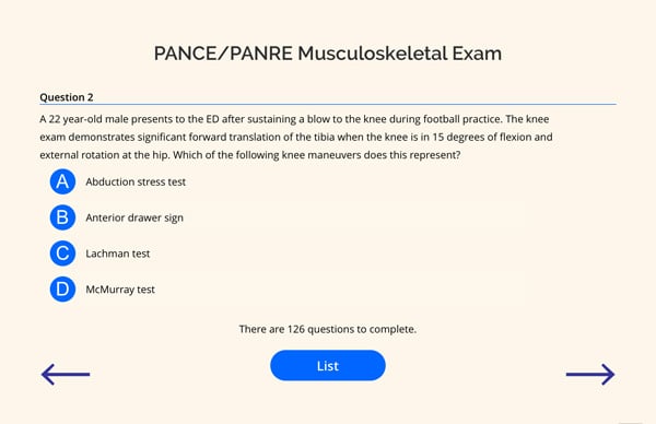 SMARTY PANCE | PANRE Physician Assistant Board Review - EOR Exam