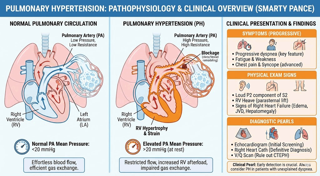 Pulmonary hypertension - Smarty PANCE