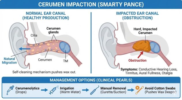 Cerumen impaction - Smarty PANCE