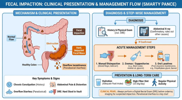 Fecal Impaction | GI and Nutrition Content Blueprint - Smarty PANCE