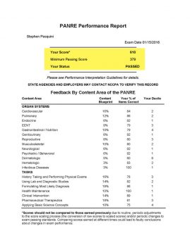 The 3-Step PANRE Prep and 8-Week PANRE & PANRE-LA Study Schedule ...