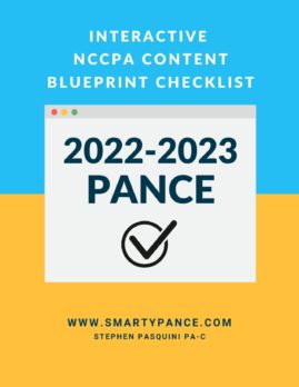 Interactive Content Blueprint for the PANCE - Smarty PANCE