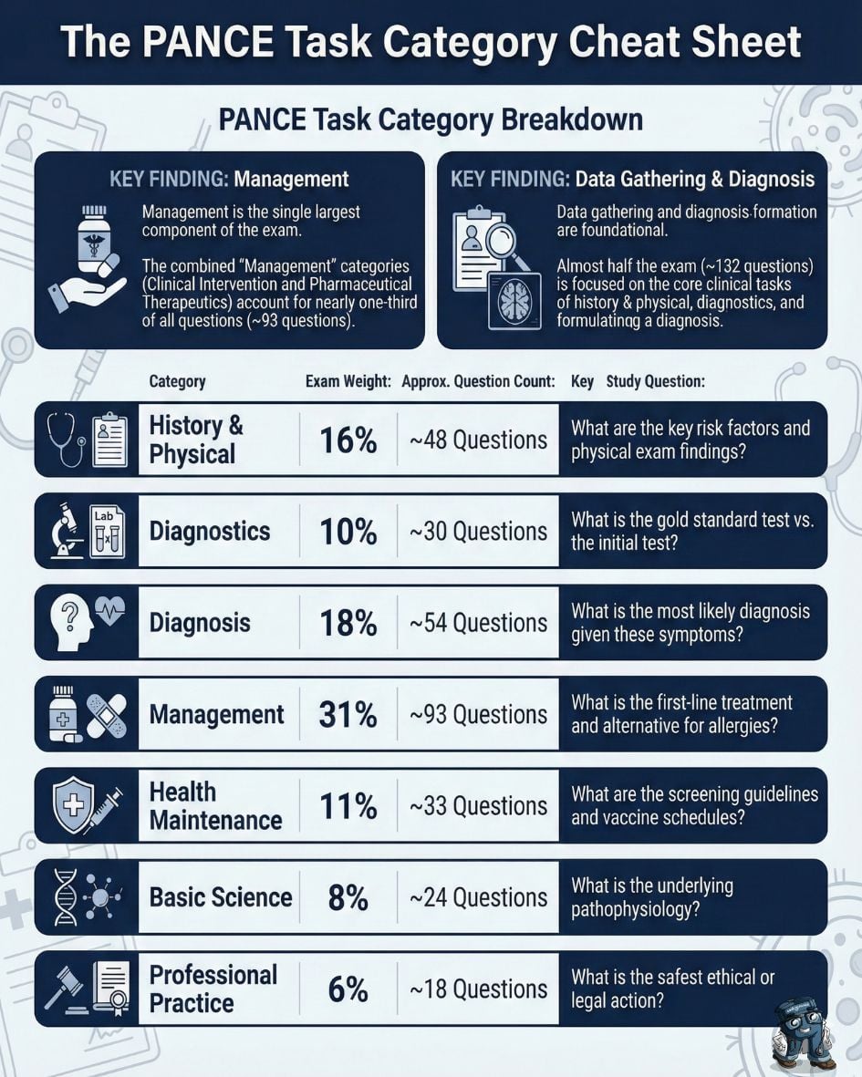 The Method Behind the Madness: Decoding the PANCE Task Categories ...